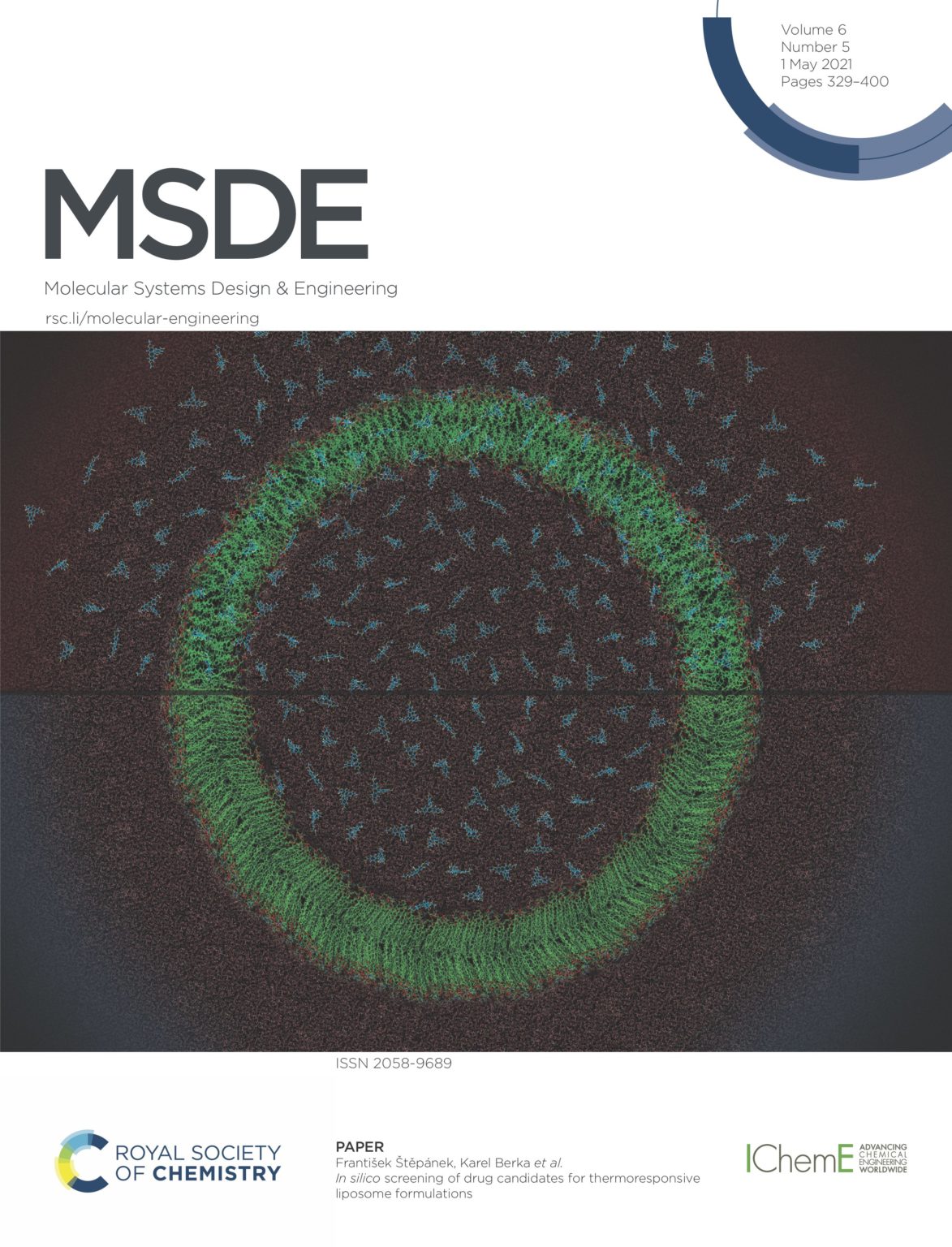Liposome research on MSDE front cover – Chobotix