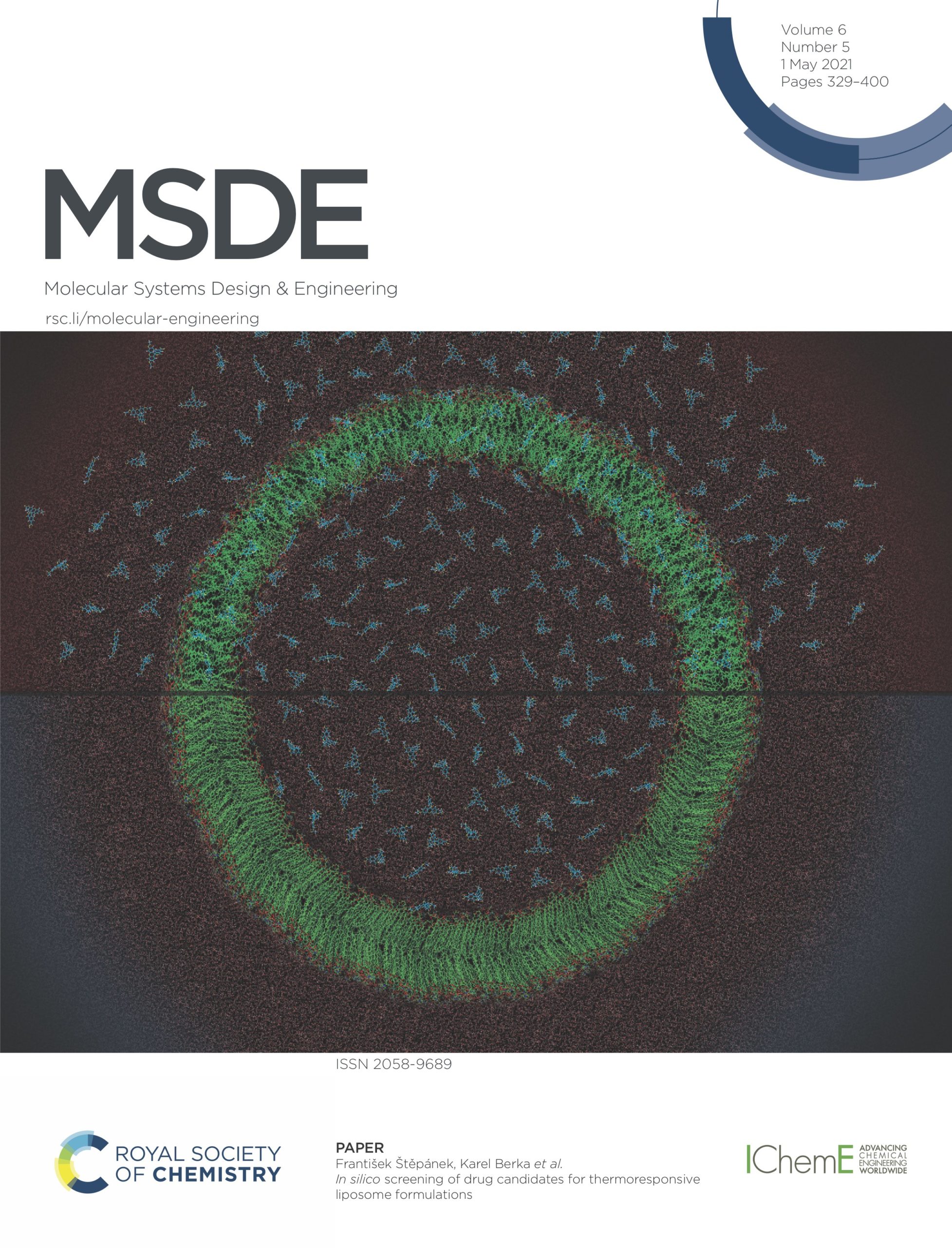 Liposome research on MSDE front cover – Chobotix